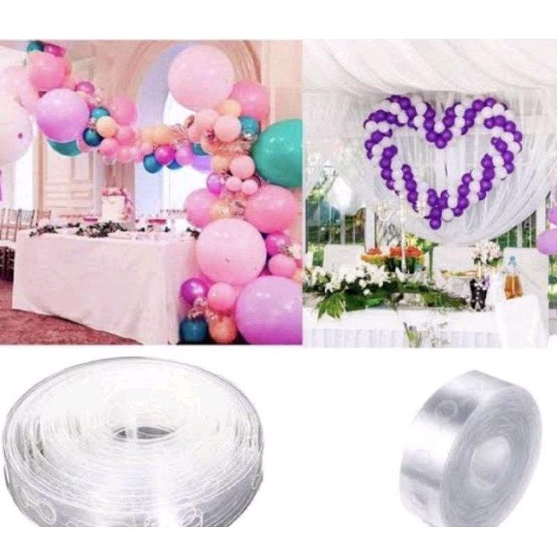 Jual linker/stripe/chain/hole balon. starpartypgs | Shopee Indonesia