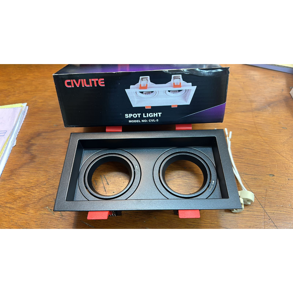 Jual CASING SPOTLIGHT CIVILITE 2 LOBANG MODEL CVL -5 | Shopee Indonesia