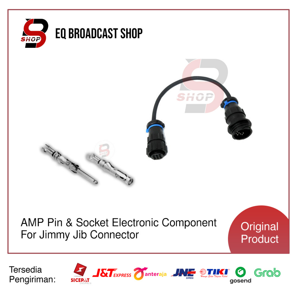 Jual AMP Pin & Socket Electronic Component For Jimmy Jib Connector ...