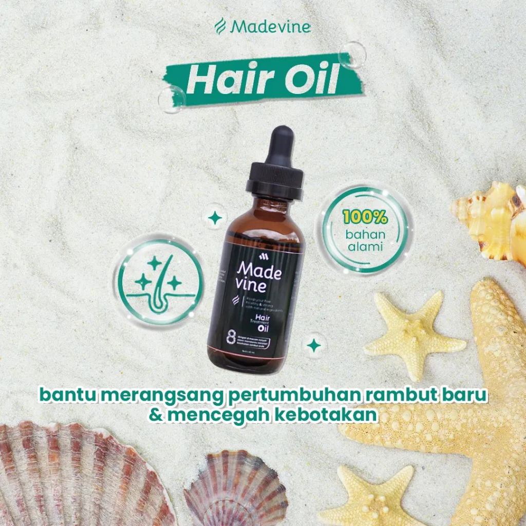 Jual Madevine Hair Oil - Minyak Rambut Rontok Original BPOM | Shopee ...