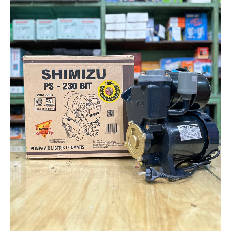 Jual POMPA AIR SHIMIZU PS-230BIT AUTOMATIC | Shopee Indonesia