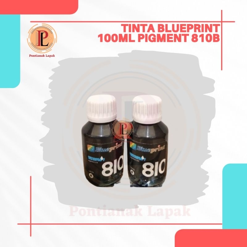 Jual Tinta Blueprint 100ML Pigment 810 Black | Shopee Indonesia