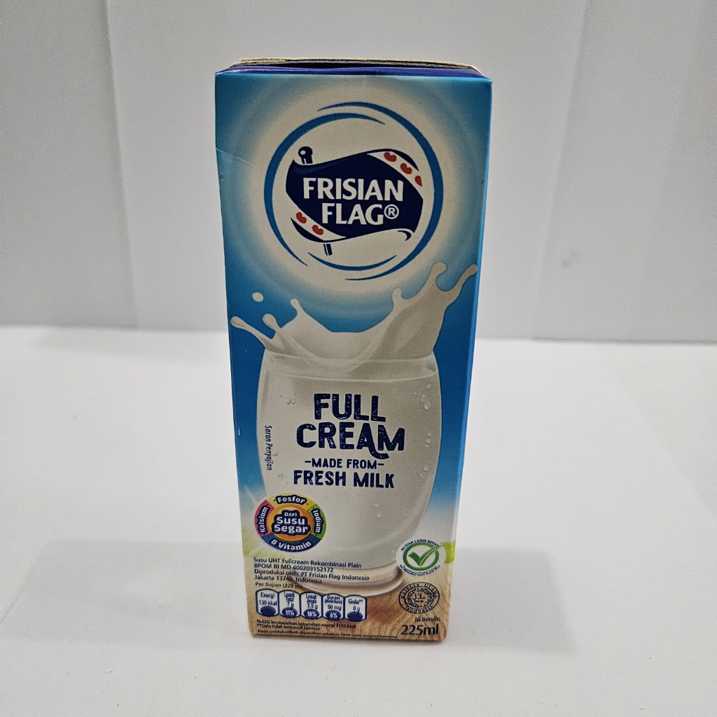 Jual Frisian Flag Susu UHT Rasa Full Cream 225 ML | Shopee Indonesia