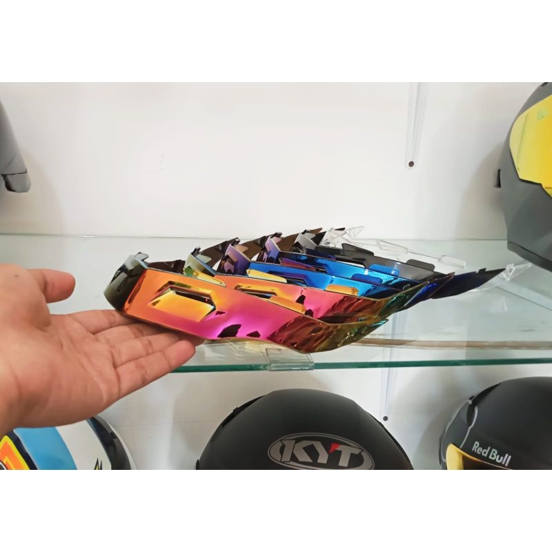 Jual SPOILER IRIDIUM RED / SPOILER KYT TTC/ SPOILER KYT TT COURSE ...