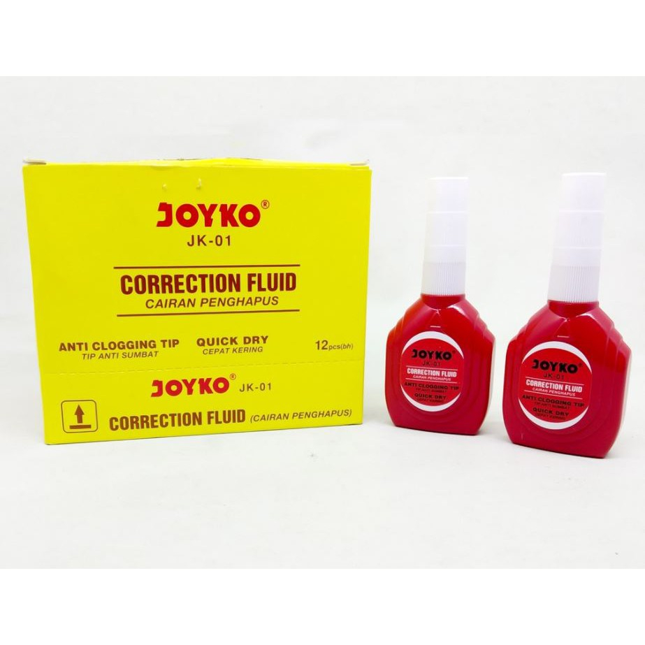 Jual JOYKO - Correction Fluid JK-01 Tip ex Cair - Pcs | Shopee Indonesia