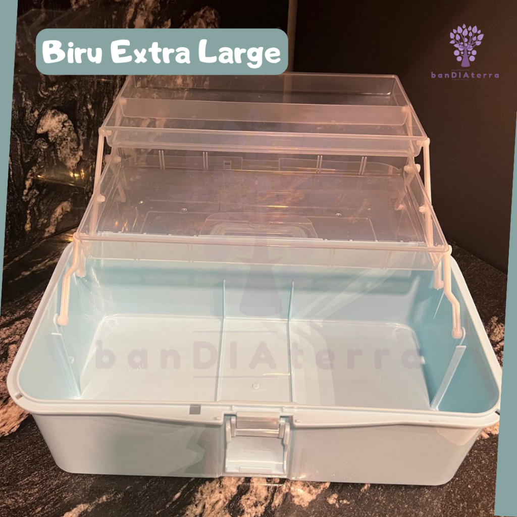 Jual Bandiaterra 3-Layer Foldable Storage Box / Kotak Penyimpanan 3 ...