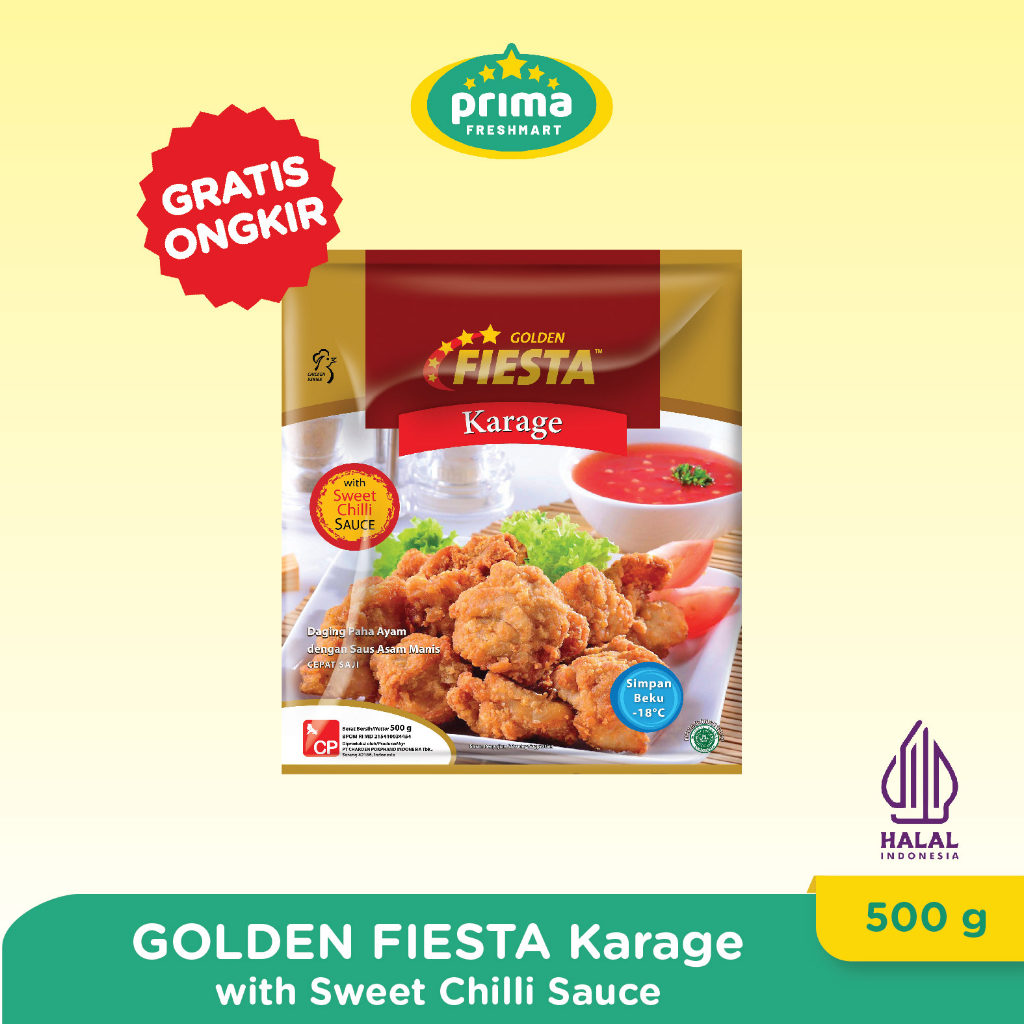 Jual GOLDEN FIESTA KARAGE WITH CHILI SAUCE 500 GR | Shopee Indonesia
