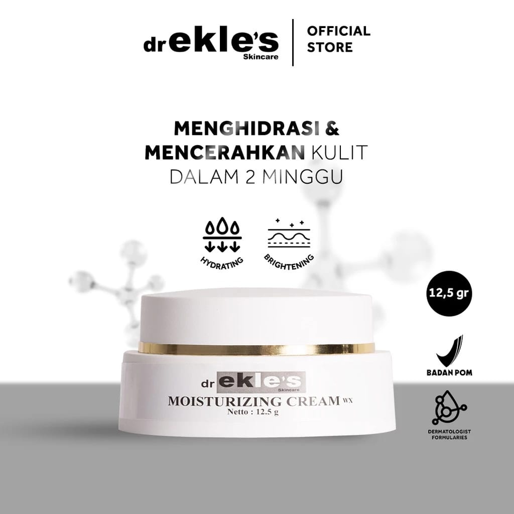 Jual dr Ekles Skincare - Moisturizing Cream Brightening Whitening ...