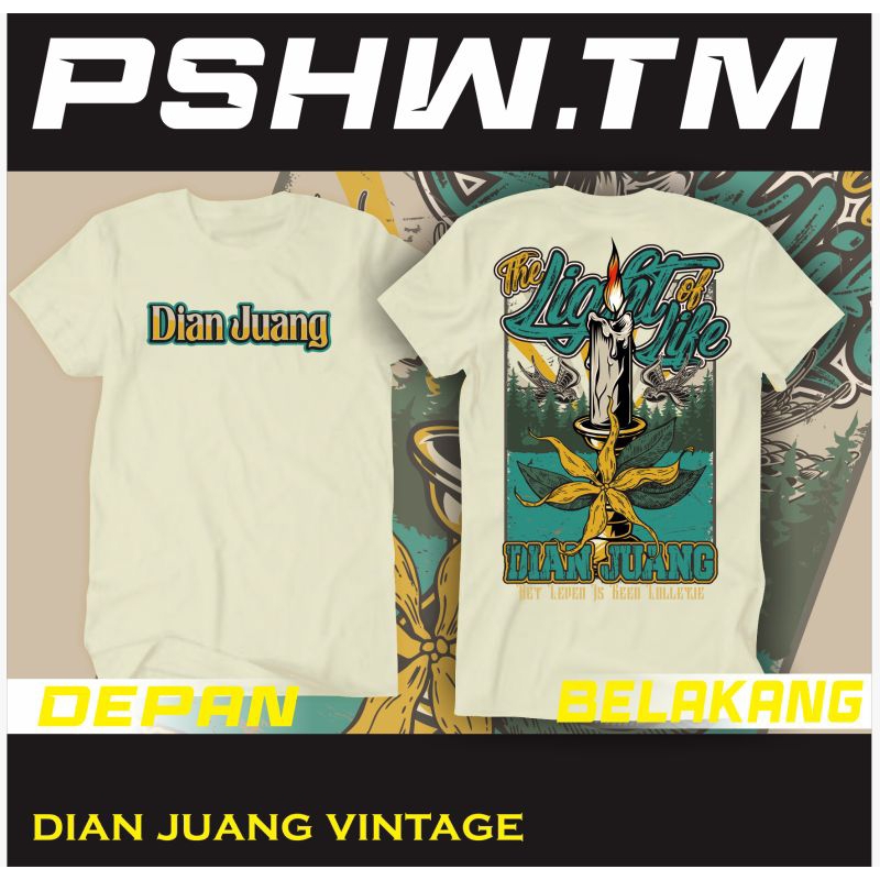 Jual NEW DESAIN!!!/Kaos Pshw Tm./Kaos Dian Juang Vintage/Kaos Sh ...