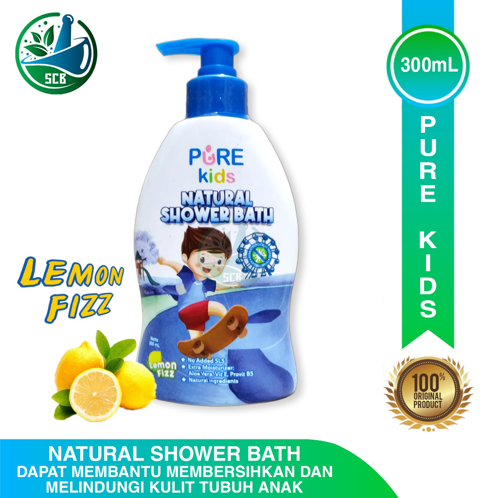 Jual Pure Kids Natural Shower Bath - Sabun Mandi Anak | Shopee Indonesia