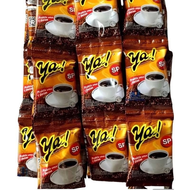 Jual KOPI YA SP BUBUK SACHET RENCENG 10 SACHET 60 GR | Shopee Indonesia