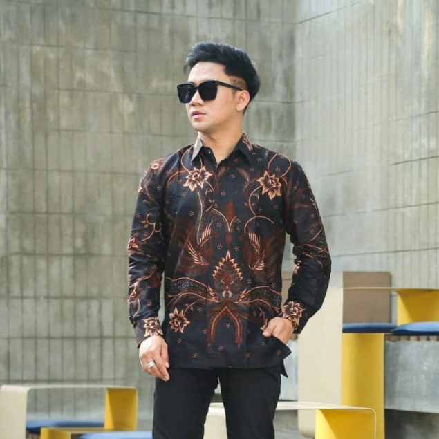 Jual Nazilla Batik - Kemeja Batik Kondangan Pria Dewasa Lengan Panjang ...