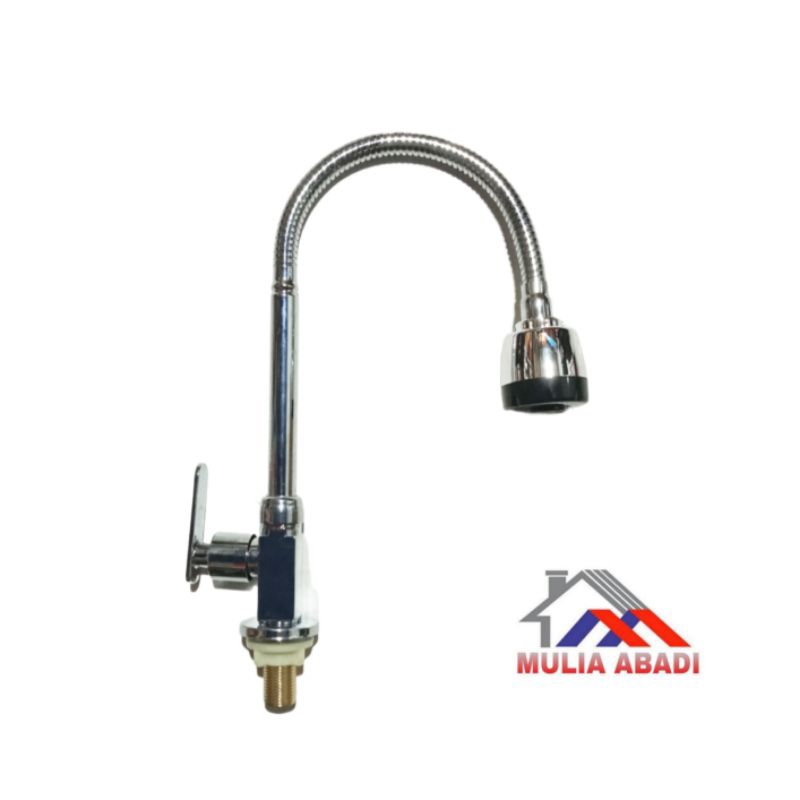 Jual Kran Angsa Fleksibel Tancap / Kran Dapur Fleksibel | Shopee Indonesia