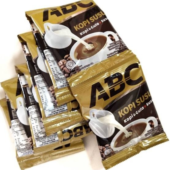 Jual Kopi Sachet / Abc Kopi Susu (1 Renceng isi 10 Sachet) | Shopee ...