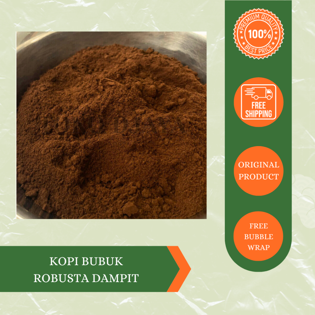 Jual Kopi Bubuk Robusta 1kg | Shopee Indonesia