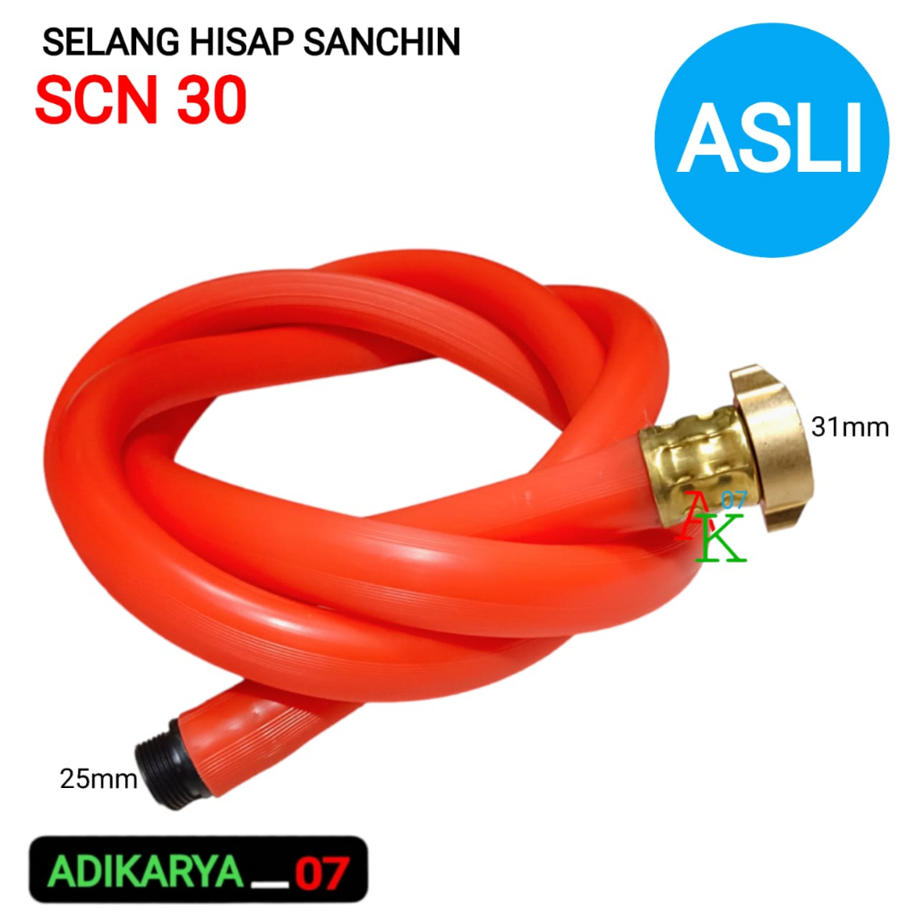 Jual Selang Sedot hisap Mesin power sprayer Sanchin SCN20 SCN30 Original Suction Hose SCN 20 SCN ...