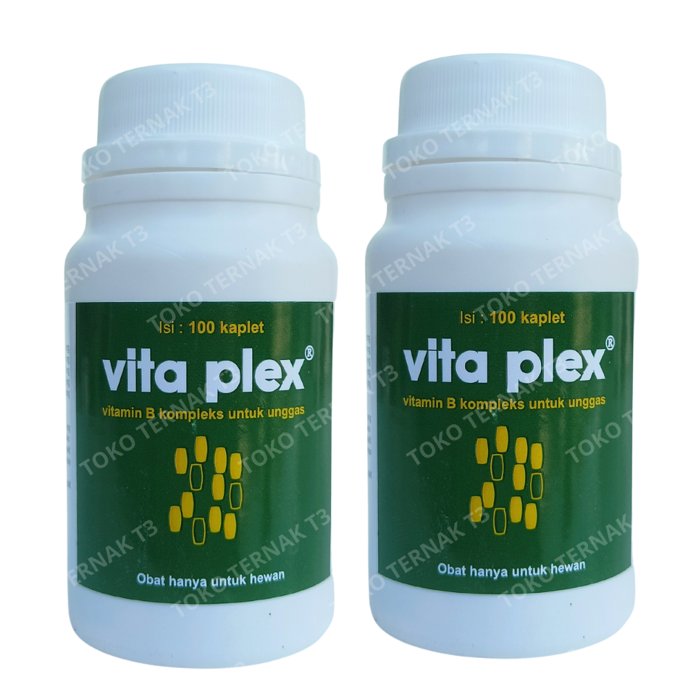 Jual VITA PLEX 100 KAPLET - Vitamin Unggas Ayam Burung Lengkap Vitaplex | Shopee Indonesia