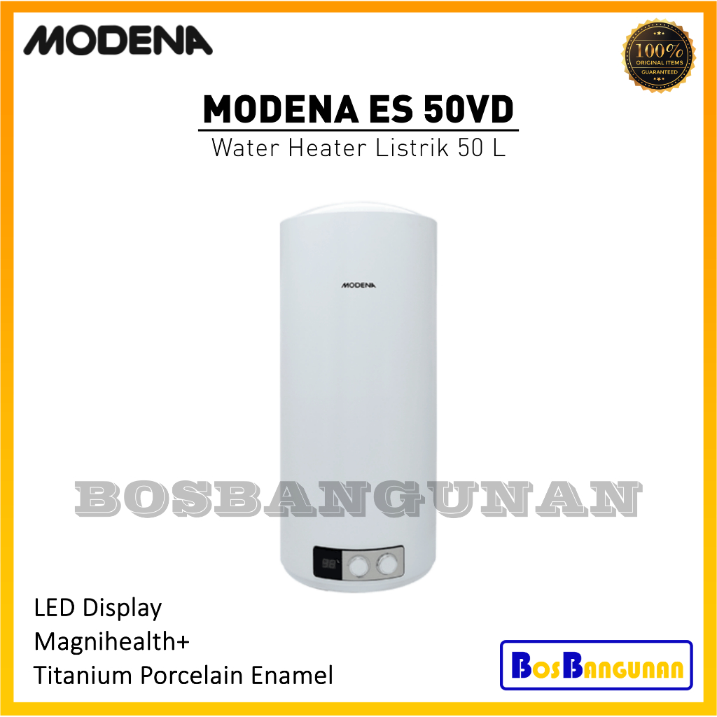 Jual Water Heater MODENA ES 50VD / Pemanas Air Listrik MODENA ES50VD / Water Heater MODENA ...
