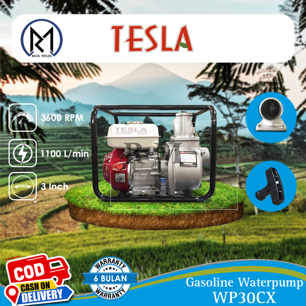 Jual Pompa Air Sawah / Water Pump Tesla WP20CX / Water Pump Tesla ...