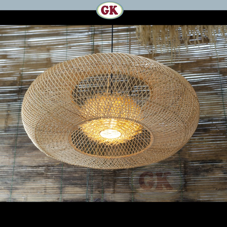 Jual D85 lampu gantung cafe lampu dekorasi /lampu rotan DB08 | Shopee ...