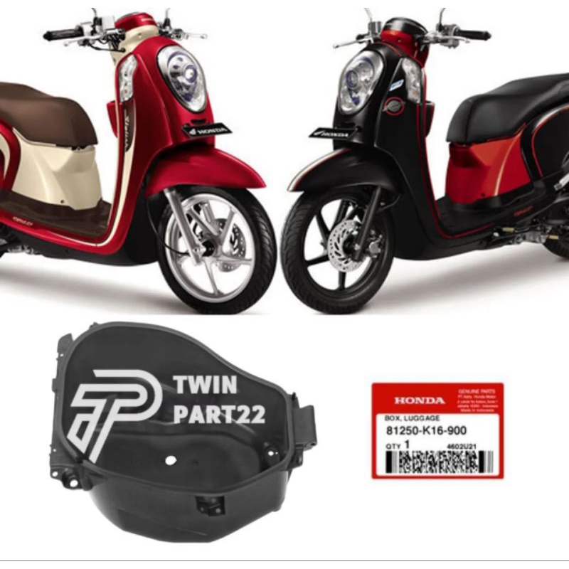 Jual 81250-K16-900 Box Luggage Box Bagasi Sadel Bawah Jok Honda Scoopy ...