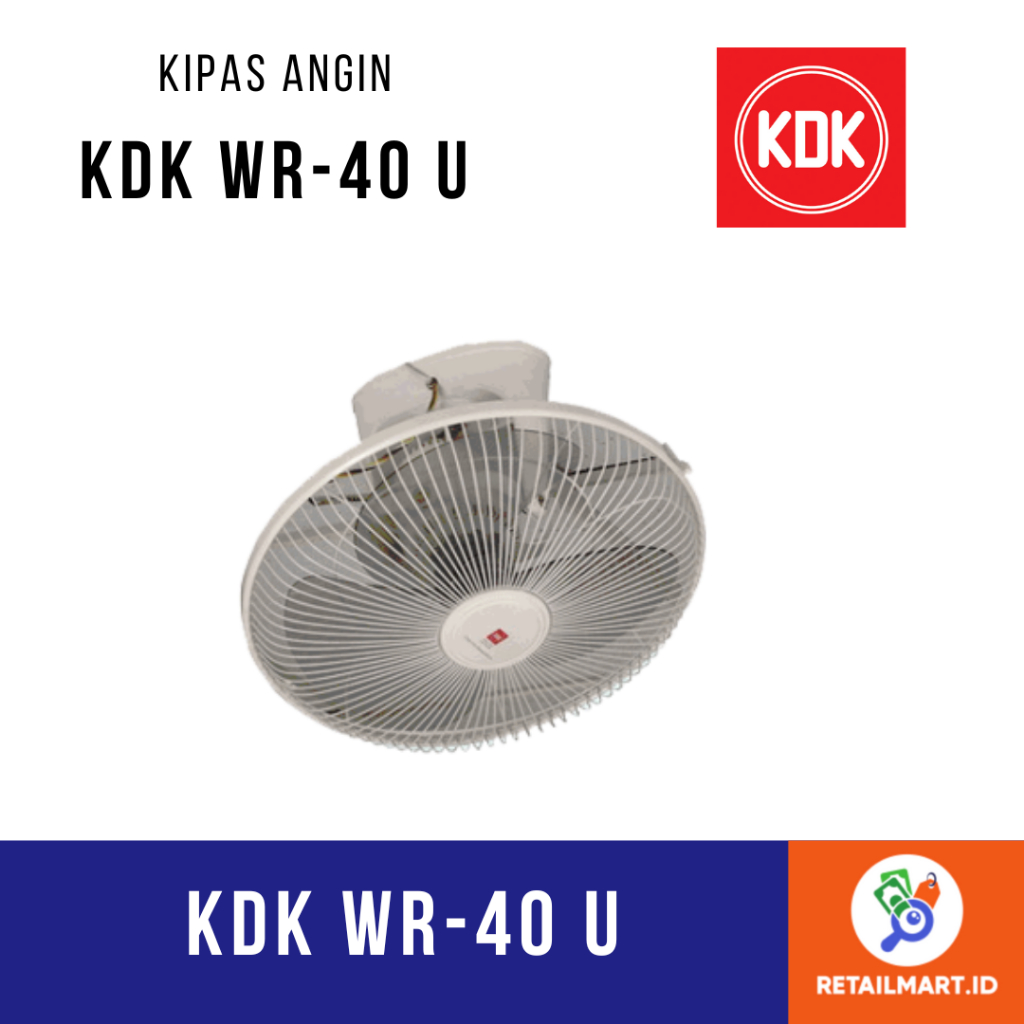 Jual KDK: WR-40 U AUTO FAN/ ORBIT FAN 16 INCH | Shopee Indonesia