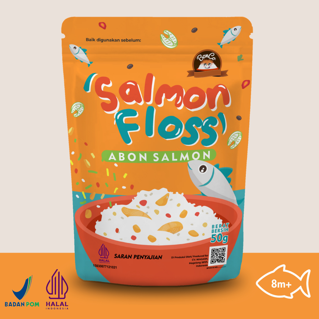 Jual Bonco Abon Premium Salmon - Halal Non Msg | Shopee Indonesia