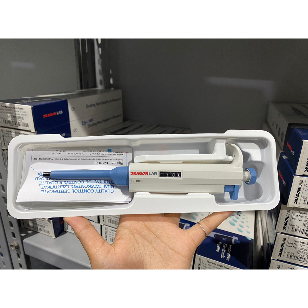 Jual Mikropipet Dragon Lab 10-100ul | Shopee Indonesia