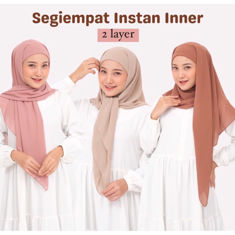 Jual Segitiga Inner / Segi Empat Inner 2 in1 2 Layer Tidak Pusing ...