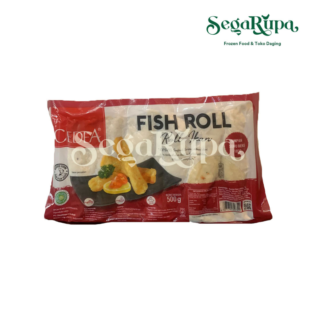 Jual CEDEA FISH ROLL 500gr - SEGARUPA FROZEN FOOD & TOKO DAGING ...