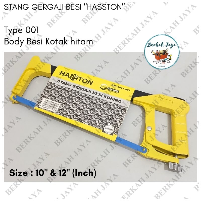 Jual Stang Gergaji Besi HASSTON Prohex Gergaji Besi 12" | model Pipa ...