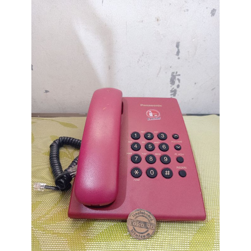 Jual Pesawat Telepon Panasonic KX-TS505MX Single Line Phones | Shopee ...