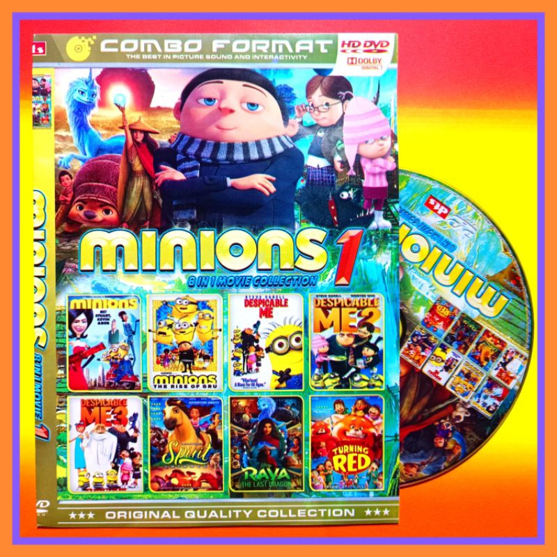 Jual KASET FILM KARTUN ANAK KOLEKSI MINIONS PILIHAN LENGKAP. | Shopee Indonesia
