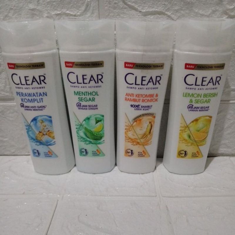 Jual CLEAR SHAMPO ANTI KETOMBE 160ML (KEMASAN BARU) | Shopee Indonesia