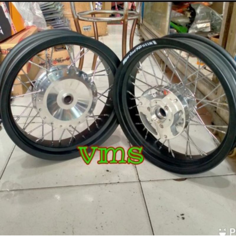 Jual velg set jari jari adv 150 adv 160 ring 14 300 350 tromol vnd ...