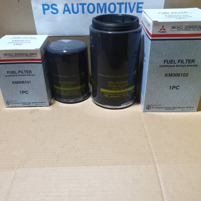 Jual FUEL FILTER SARINGAN SOLAR ATAS BAWAH CANTER EURO 4 ASLI ORIGINAL ...