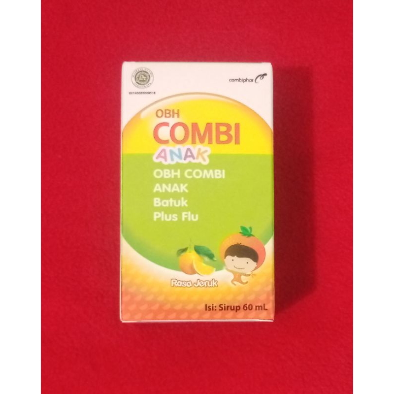 Jual OBH Combi Anak Batuk Plus Flu Rasa Jeruk Sirup 60 ml | Shopee ...