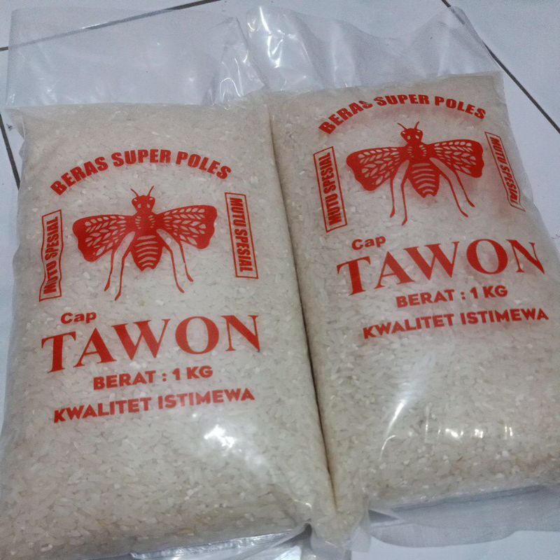 Jual Beras Lokal Asli Petani Super Poles 1Kg | Shopee Indonesia
