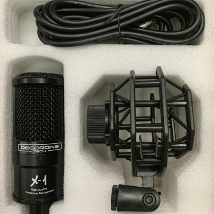 Jual Recording Tech X1 High Quality Condenser Microphone | Shopee Indonesia