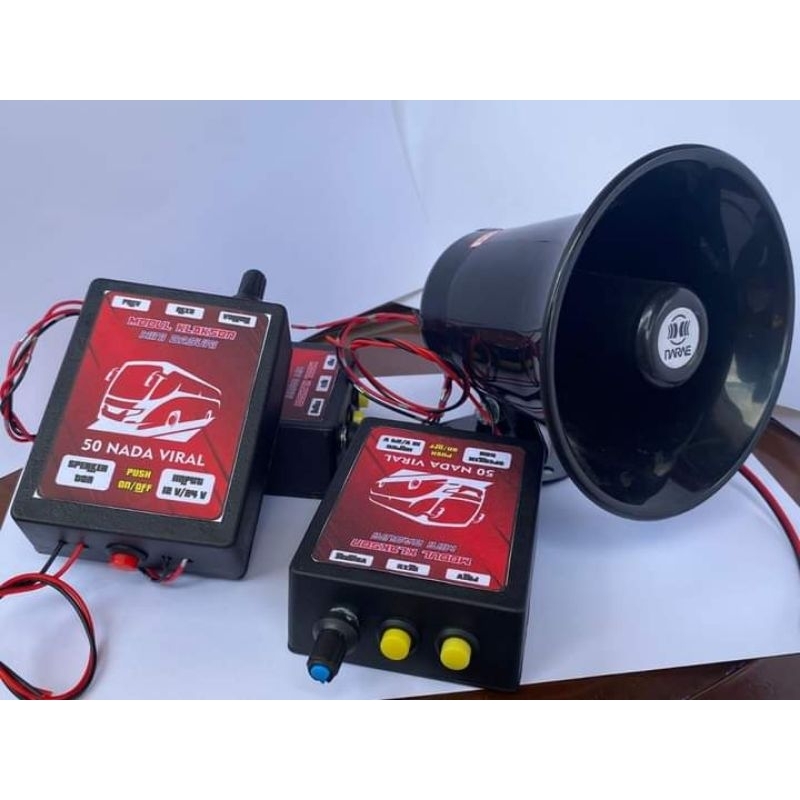 Jual Klakson Bel Telolet Modul Basuri 12 volt 24 volt Universal ...