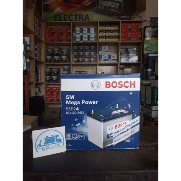 Jual Aki Mobil NS60L Bosch City Z Lama Grand Livina March Evalia Aerio Baleno Matic CorollaTwin ...