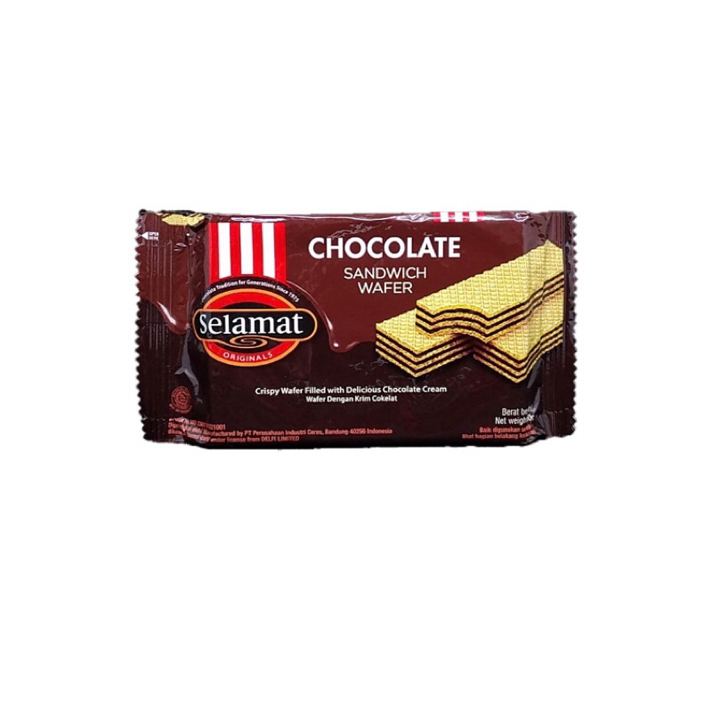 Jual Wafer selamat 45g chocolate | Shopee Indonesia