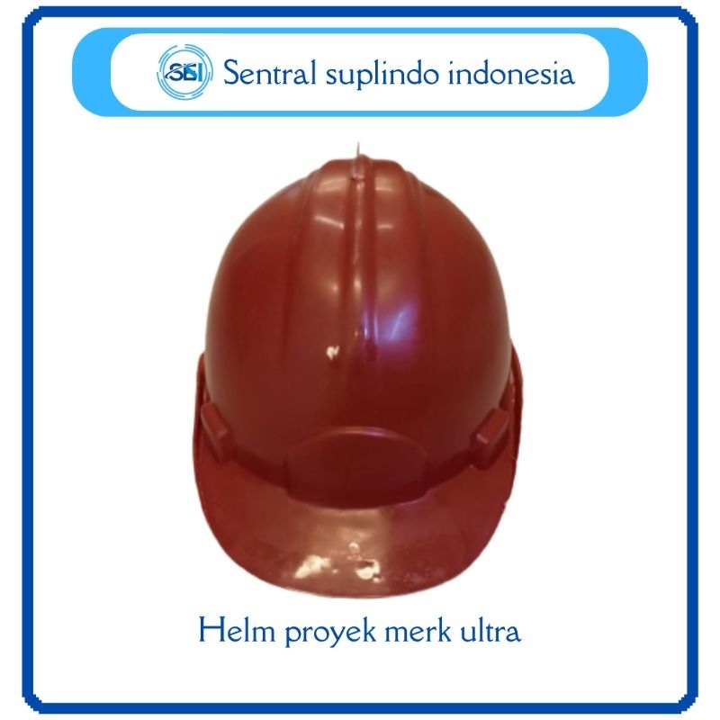 Jual helm proyek ultra lengkap dengan tali dagu, helm proyek murah ...