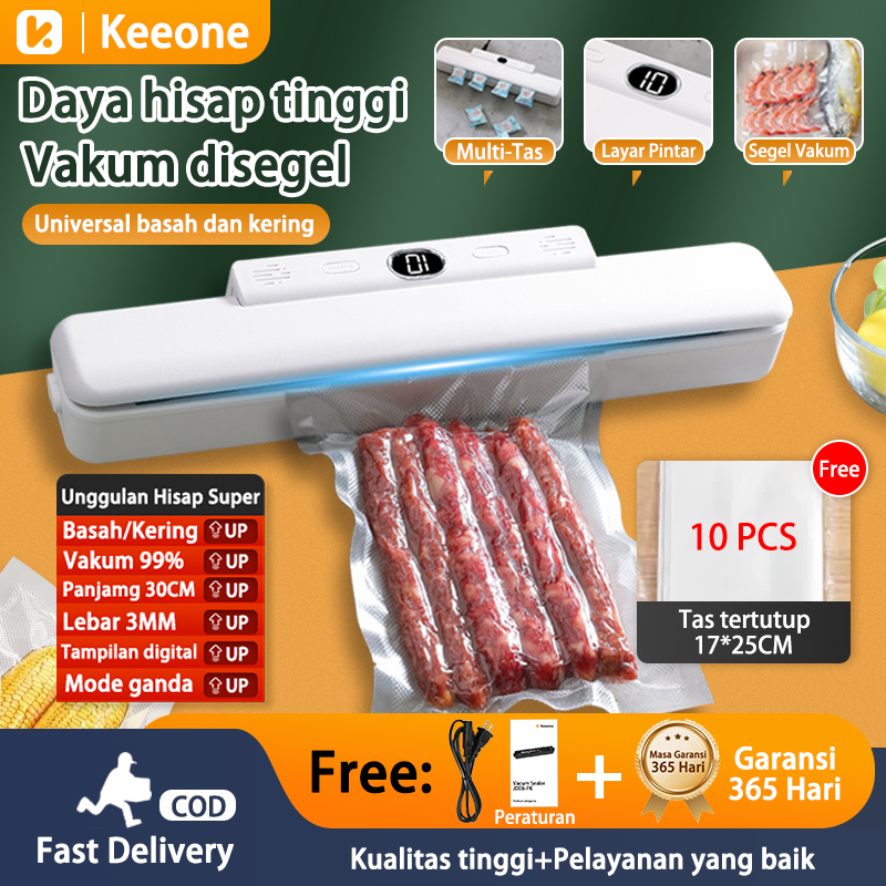 Jual Keeone Vacum Sealer Alat Vakum Makanan / Alat Vacum Makanan Frozen ...