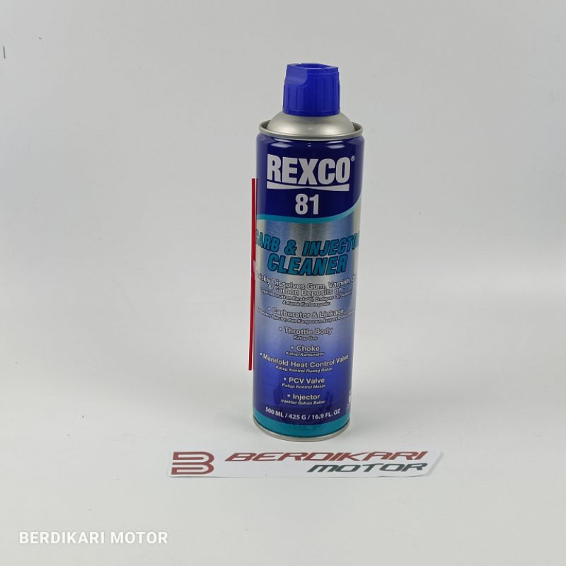 Jual Rexco 81 Karburator injector cleaner 300ml | Shopee Indonesia