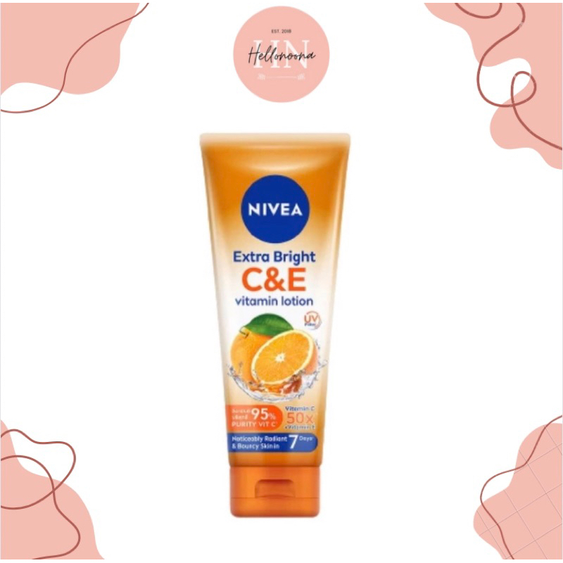Jual NIVEA Extra Bright C&E Vitamin Body | Shopee Indonesia