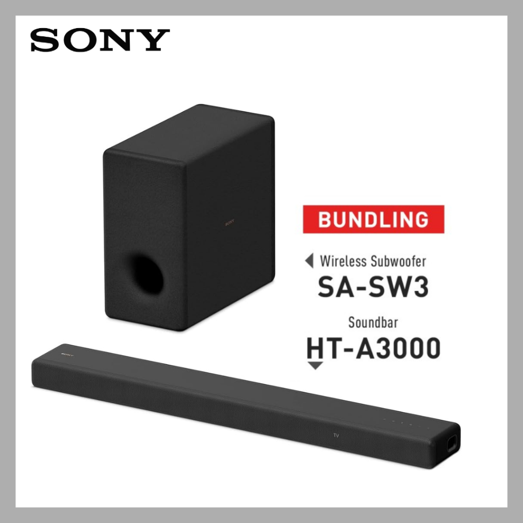 Jual SONY HT-A3000 SOUNDBAR DOLBY ATMOS 3.1CH GARANSI RESMI | Shopee ...