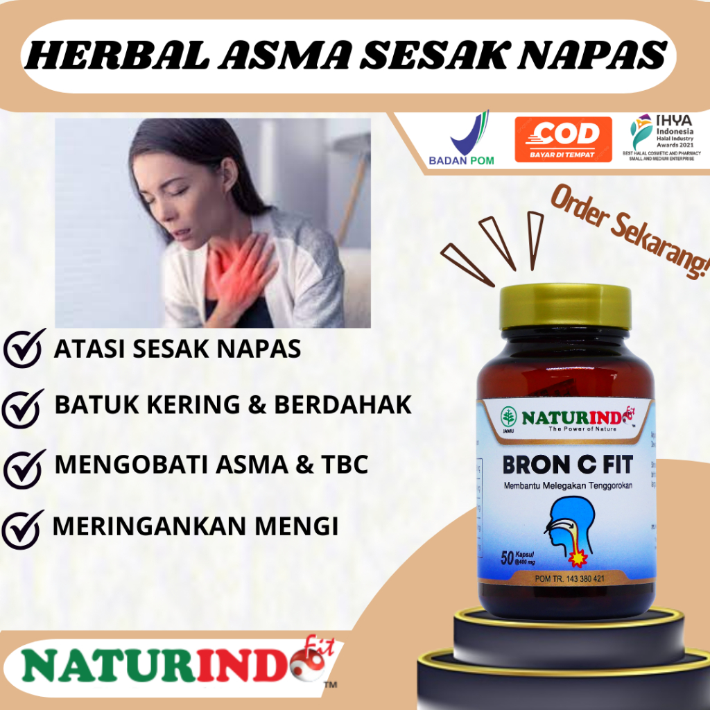 Jual Obat Sesak Nafas Asma Batuk Kering Berdahak Berlendir Alergi ...