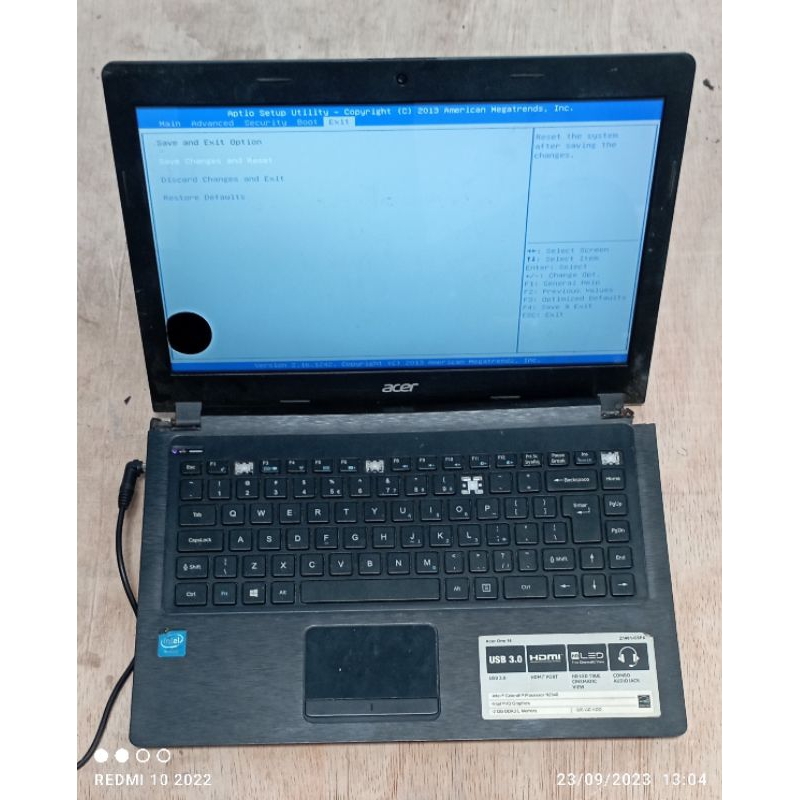 Jual Laptop Acer One 14 Z101-C5PX intel Celeron N2840 DDR3 | Shopee Indonesia