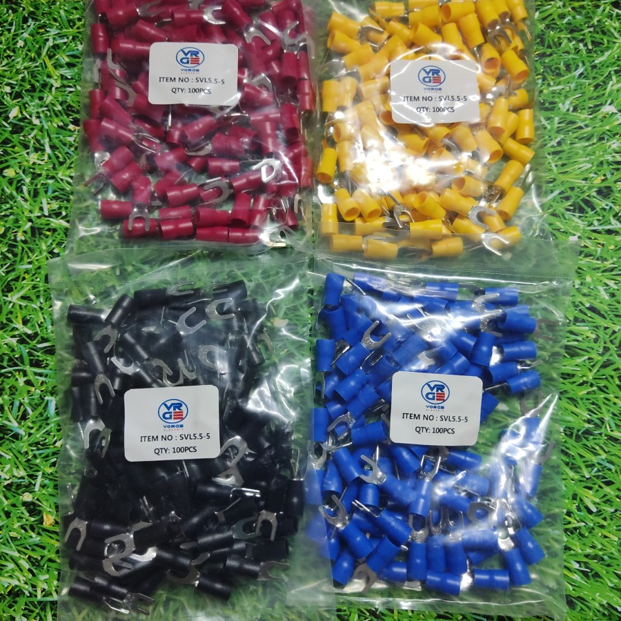 Jual Skun kabel Y SVL-5.5-5 Scun cable SVL5.5-5 dengan isolasi VORGE | Shopee Indonesia